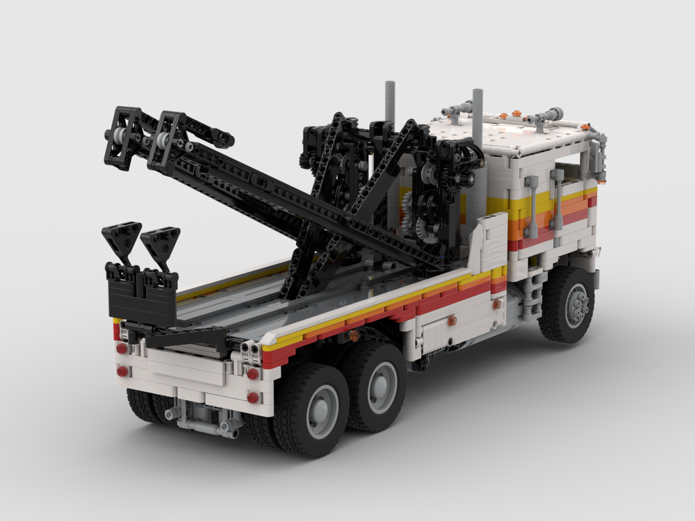 LEGO MOC Freightliner FLA Wrecker Truck RC by Mani91 | Rebrickable ...