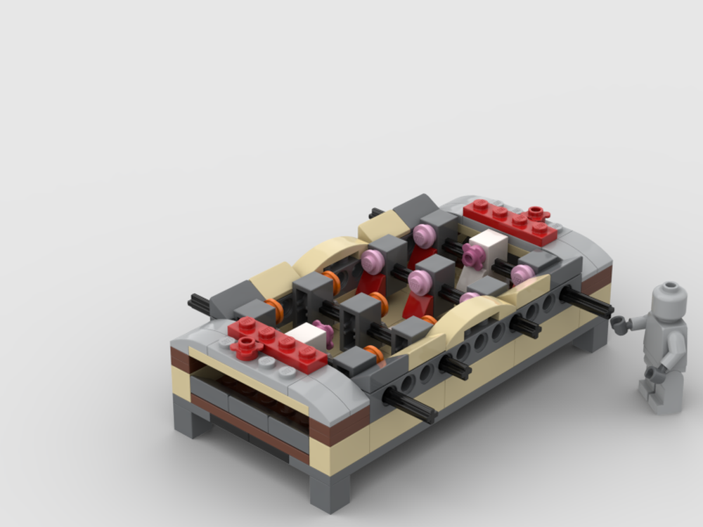 LEGO MOC Foosball Table by rowanandliam | Rebrickable - Build with LEGO