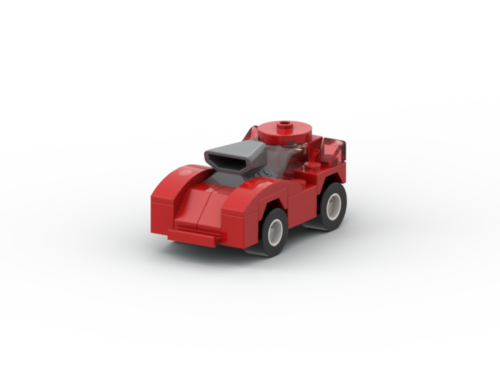 Lego Moc Red Sportscar By Lego Works Rebrickable Build With Lego