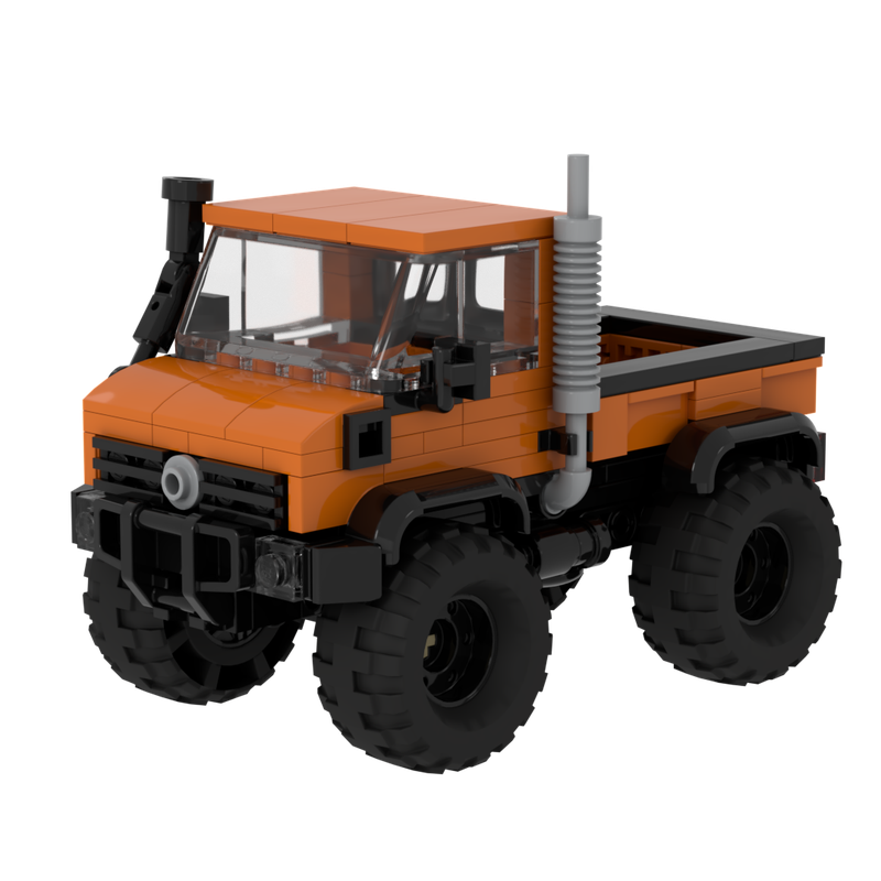 LEGO MOC Unimog 425 - Orange by lemmys_klemme | Rebrickable - Build ...