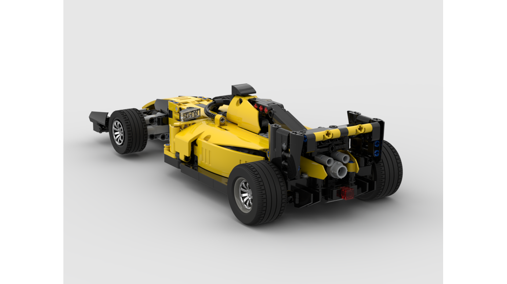 LEGO MOC F1 Racing -remote control by Creator21 | Rebrickable - Build ...