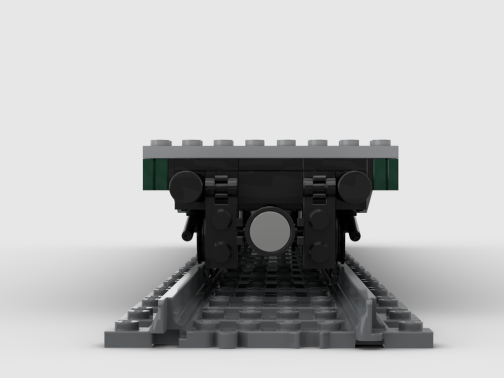 LEGO MOC Flat Freight Car by Your Brick Guy | Rebrickable - Build with LEGO