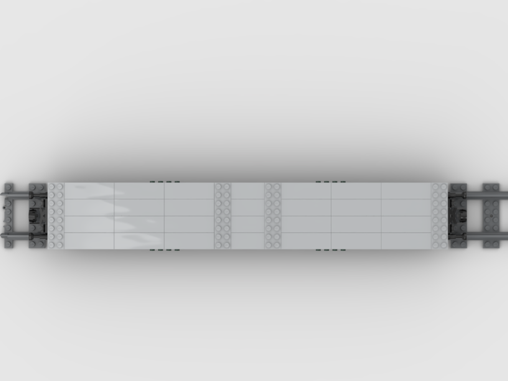 LEGO MOC Flat Freight Car by Your Brick Guy | Rebrickable - Build with LEGO