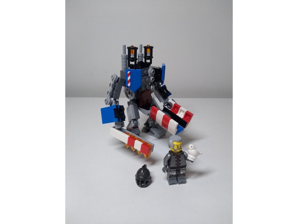 LEGO MOC Medieval Mech by BrickAA | Rebrickable - Build with LEGO