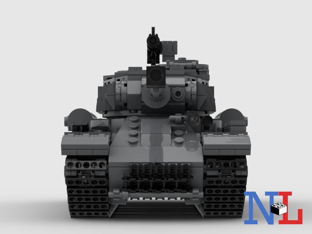 LEGO MOC WW2 IS-2 mod 1944 Soviet Tank by NLBricks | Rebrickable ...