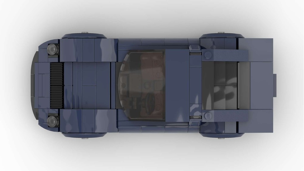 LEGO MOC 1966 Lamborghini Miura P400 dark blue by SFH_Bricks ...