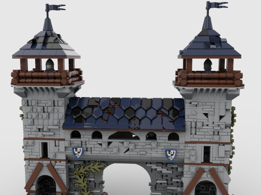 LEGO MOC Medieval Black Falcon outpost by AlessandroMaffioli ...