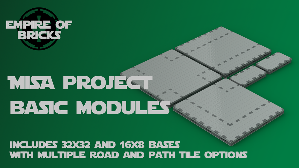 LEGO MOC MISA Project Basic Modules by EmpireofBricks | Rebrickable ...