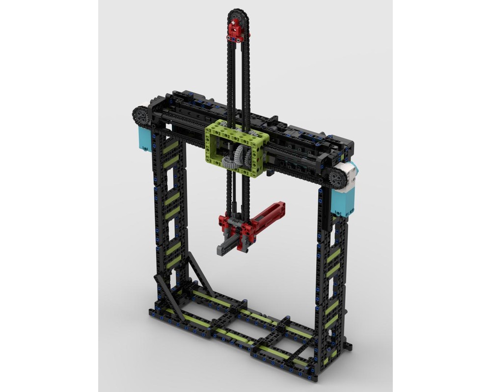 LEGO MOC Gantry Robot (T Bot), 3 Degrees of Freedom by glaysche ...