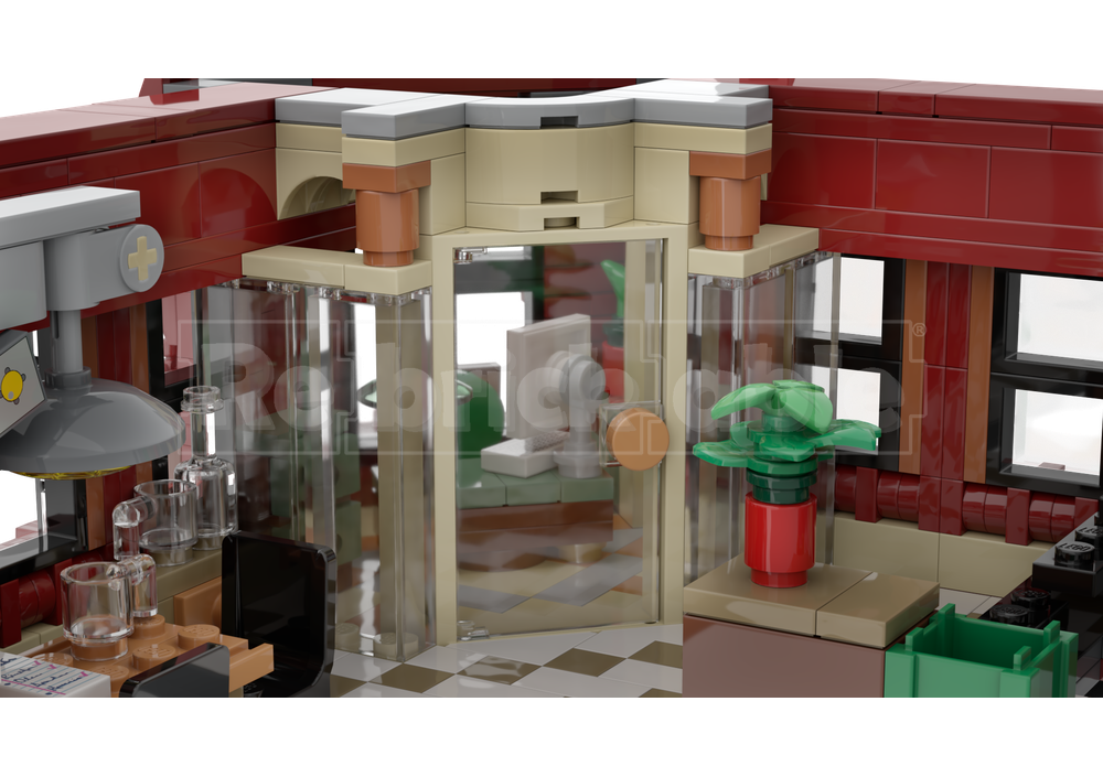 LEGO MOC The Newspaper Building by Black-Mantled Builder | Rebrickable ...