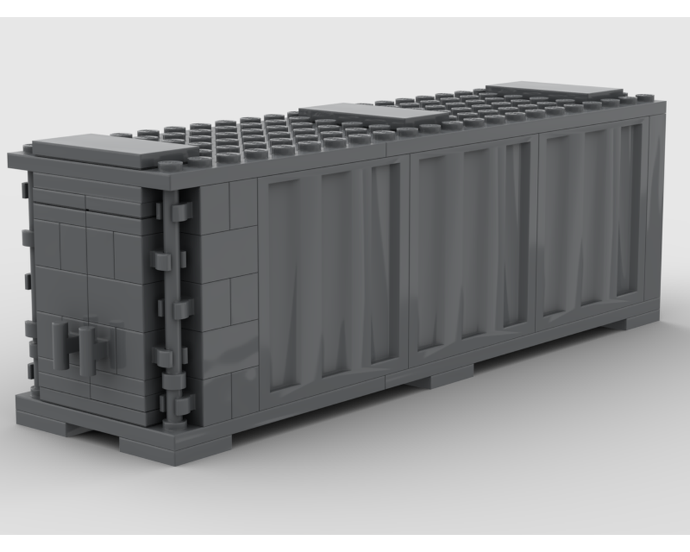 Lego Moc Container By Your Lego Guy Rebrickable Build With Lego