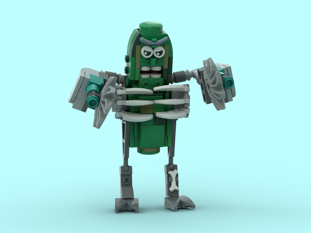 LEGO MOC Pickle Rick from Rick & Morty by GetMeBricked | Rebrickable ...