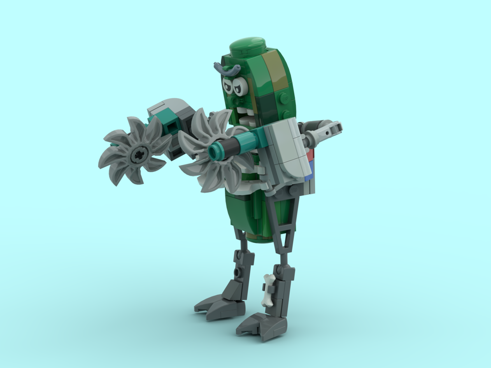 LEGO MOC Pickle Rick from Rick & Morty by GetMeBricked | Rebrickable ...