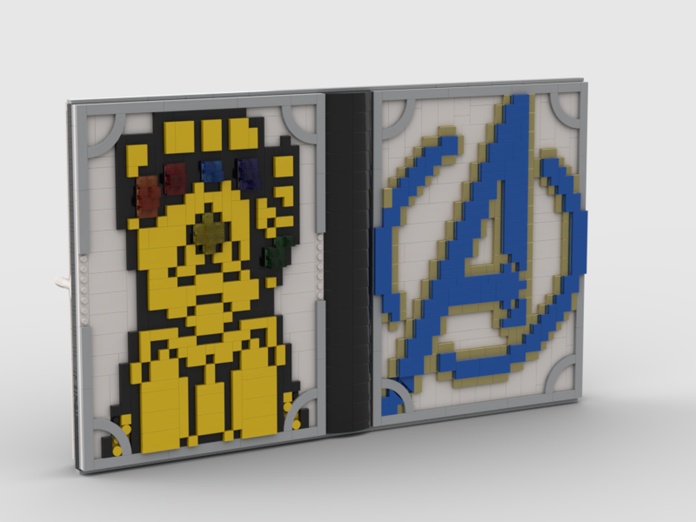 LEGO MOC Avengers Minifig Book by Mocdaddy12115 | Rebrickable - Build ...
