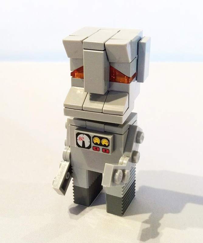LEGO MOC Marvin the Paranoid Android by LostCarPark | Rebrickable ...