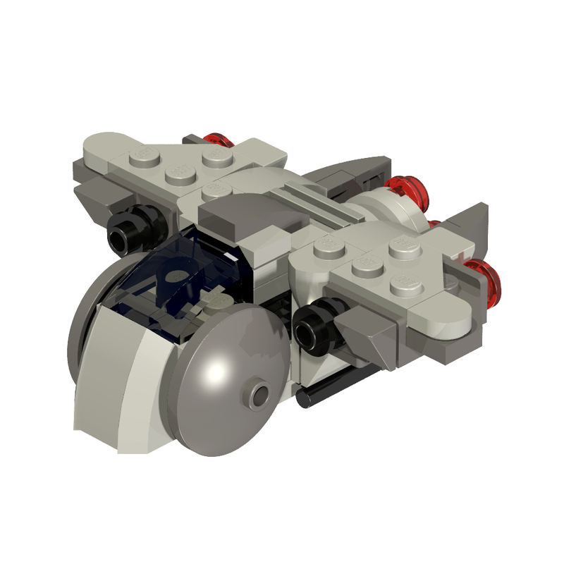 LEGO MOC 75195 Chibi Spaceship by Berth | Rebrickable - Build with LEGO