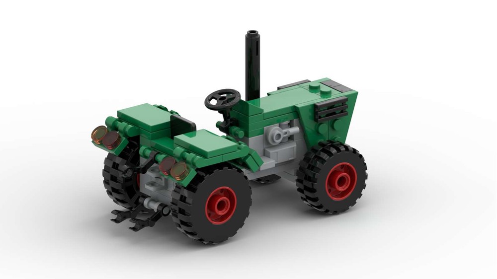 LEGO MOC Deutz 8006 Tractor by bullbricks | Rebrickable - Build with LEGO
