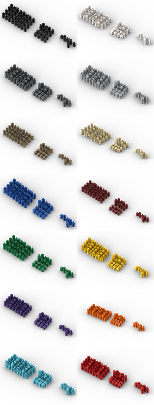 LEGO MOC Chess Pawns - All Colors by atributes16 | Rebrickable - Build ...