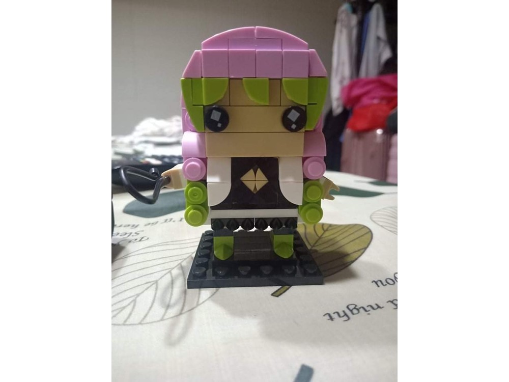 LEGO MOC Kanroji Mitsuri Brickheadz (demon slayer) 戀柱 by legomania_josh ...