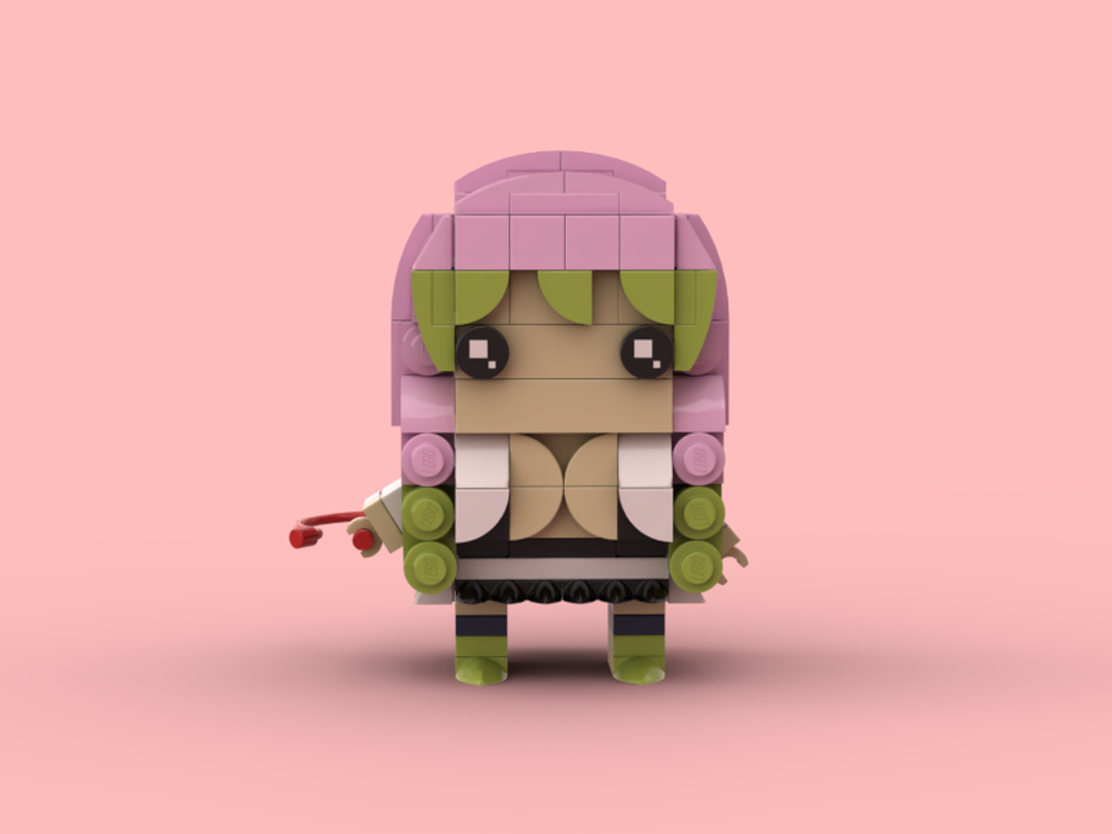 LEGO MOC Kanroji Mitsuri Brickheadz (demon slayer) 戀柱 by legomania_josh ...