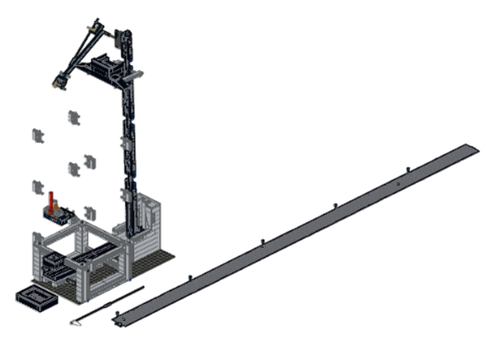 Lego Moc Gbc Miniloop Tower Components By Randombrick23 Rebrickable Build With Lego