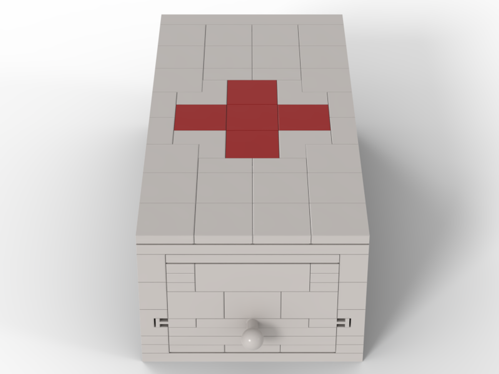 LEGO MOC 30 Days Medical Kit (Single drawer for Daily Use) by namowen ...