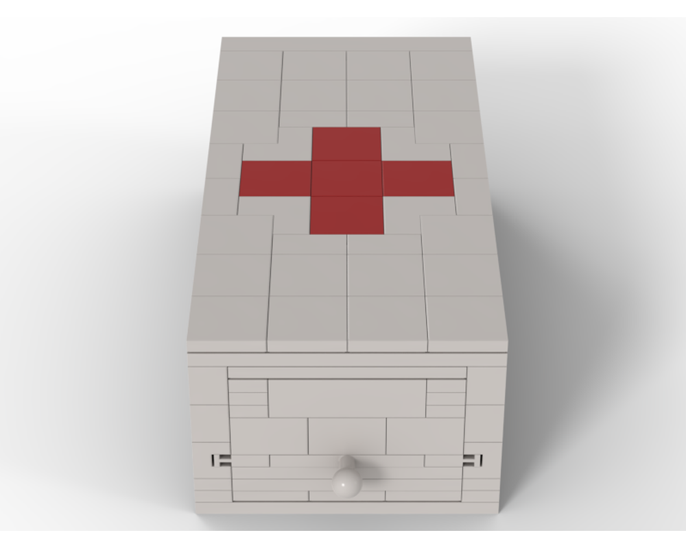 LEGO MOC 30 Days Medical Kit (Single drawer for Daily Use) by namowen ...