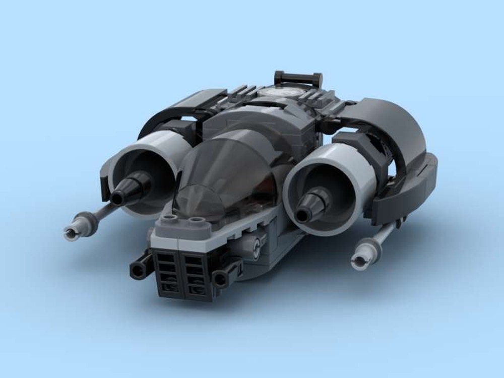 LEGO MOC PORAX P-21 Skiff by Toban | Rebrickable - Build with LEGO