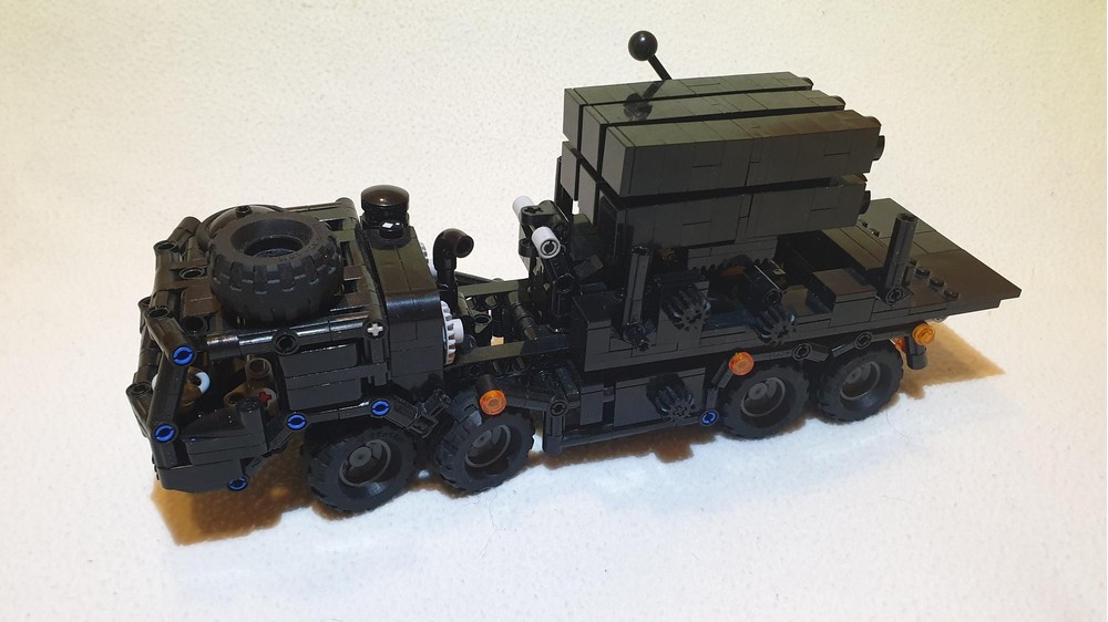 LEGO MOC Sisu 8x8 armored military truck by Olli Mäkinen | Rebrickable ...