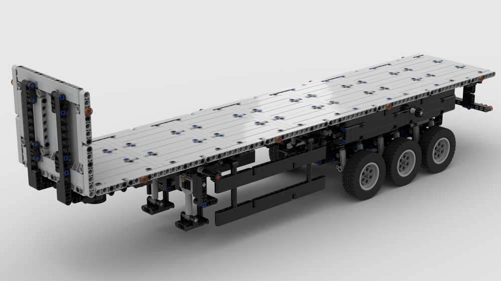 LEGO MOC Flatbed Trailer for Arocs by Domi333555 | Rebrickable - Build ...
