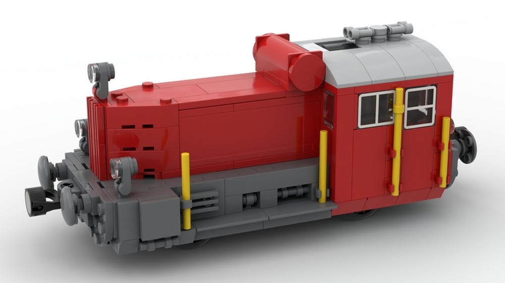 Lego Moc Diesel Locomotive Dr Kö Ii Köf By Bricks On Railsde