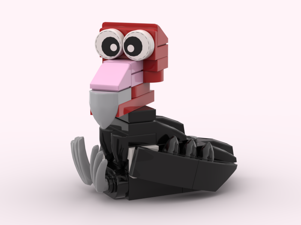 LEGO MOC Funny Birds: California Condor by olivercgoetz | Rebrickable ...