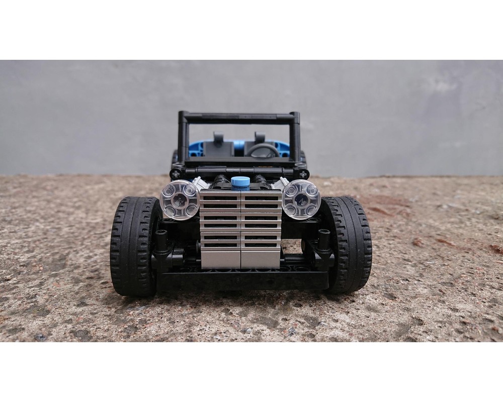 LEGO MOC Blue Bird hot rod by SUPER8_LTG | Rebrickable - Build with LEGO
