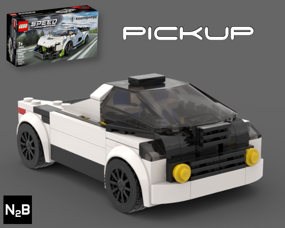 LEGO MOC Pickup - Alternate build 7 Lego 76900 by n2brick | Rebrickable ...