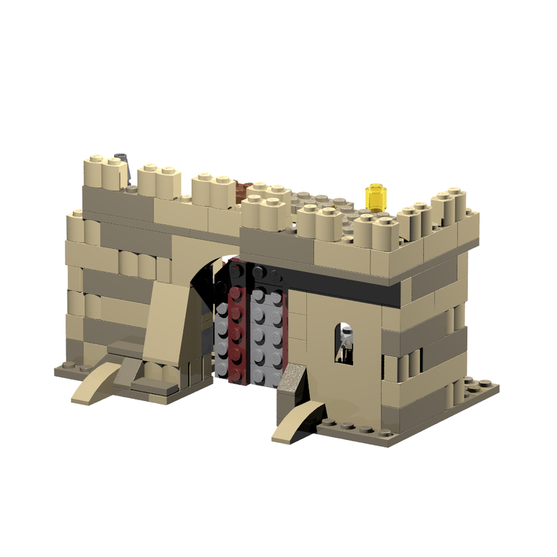 LEGO MOC 75205 Castle Gate by Berth | Rebrickable - Build with LEGO