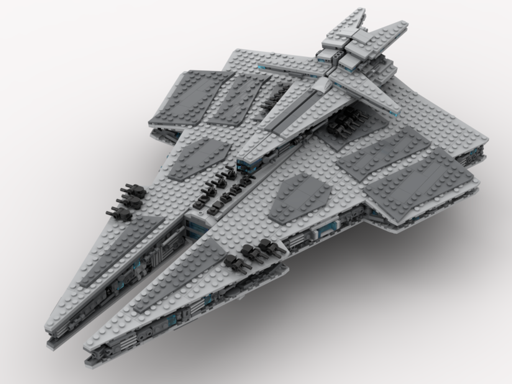LEGO MOC MIDI Harrower Class Dreadnaught by Chricki | Rebrickable ...
