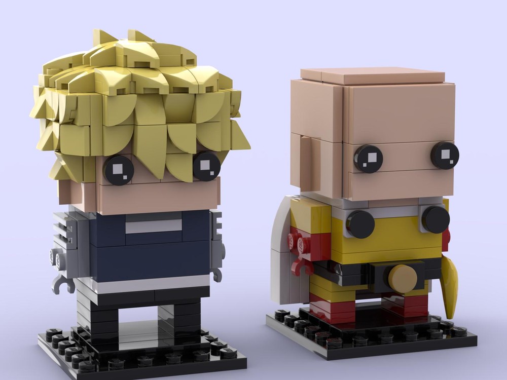 LEGO MOC Saitama and Genos - One Punch Man by AnimeBricks4 ...