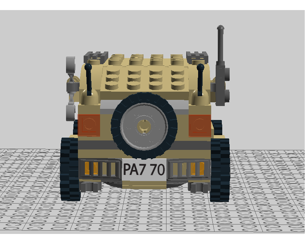 LEGO MOC Humvee "Commando" Sport Hybrid (Desert Camo Version) by QB ...