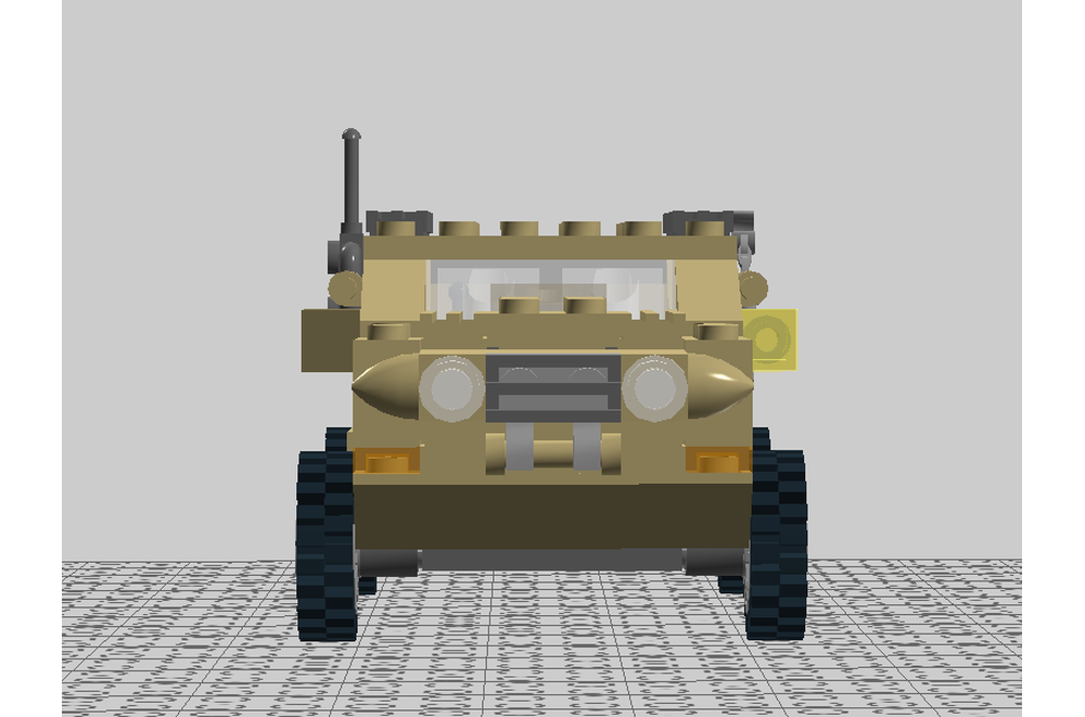 LEGO MOC Humvee "Commando" Sport Hybrid (Desert Camo Version) by QB ...