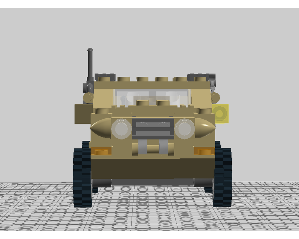 LEGO MOC Humvee "Commando" Sport Hybrid (Desert Camo Version) by QB ...