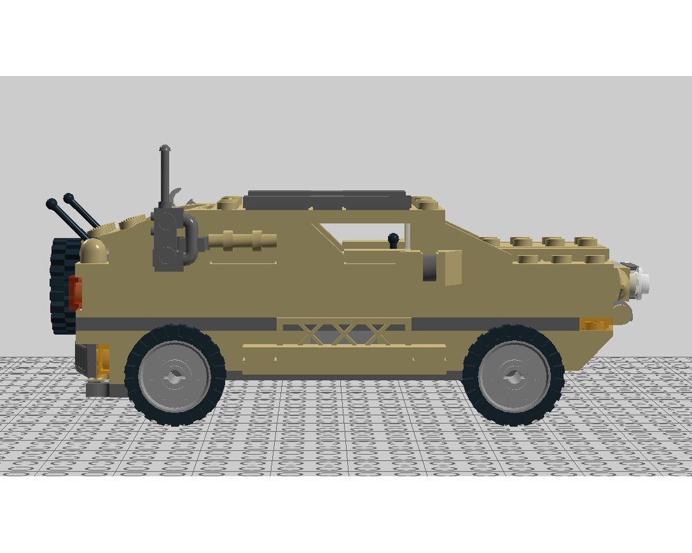 LEGO MOC Humvee "Commando" Sport Hybrid (Desert Camo Version) by QB ...
