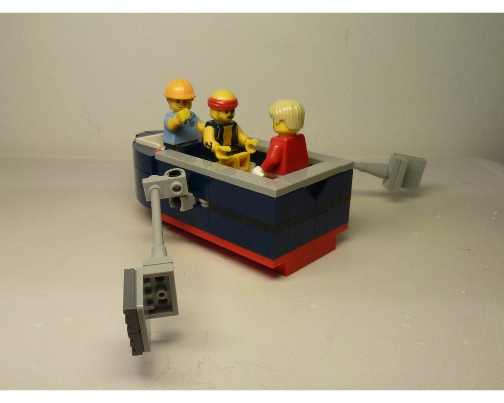 LEGO MOC 31045 Rowboat For Minifig by perbonde | Rebrickable - Build ...