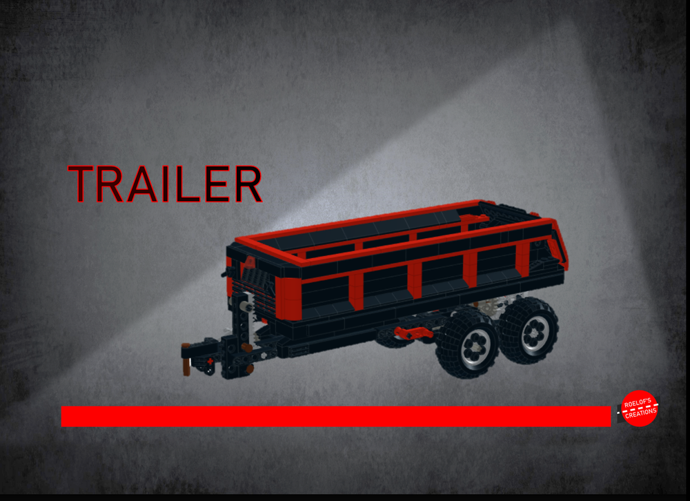LEGO MOC Trailer Roelof's Creations by Roelofs Creations | Rebrickable ...