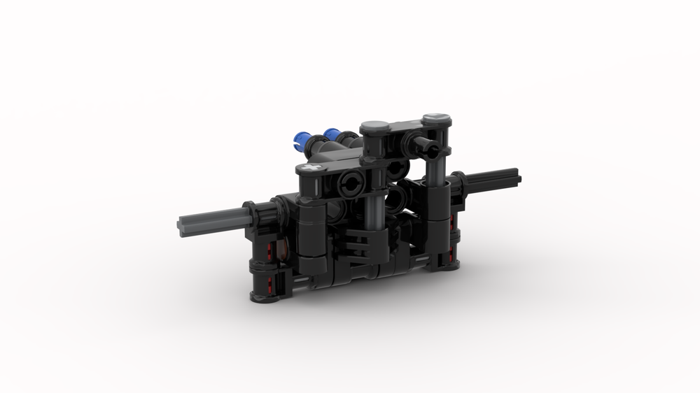 LEGO MOC-85475 adapter to fit my self steerer to CB´s scania by lones ...