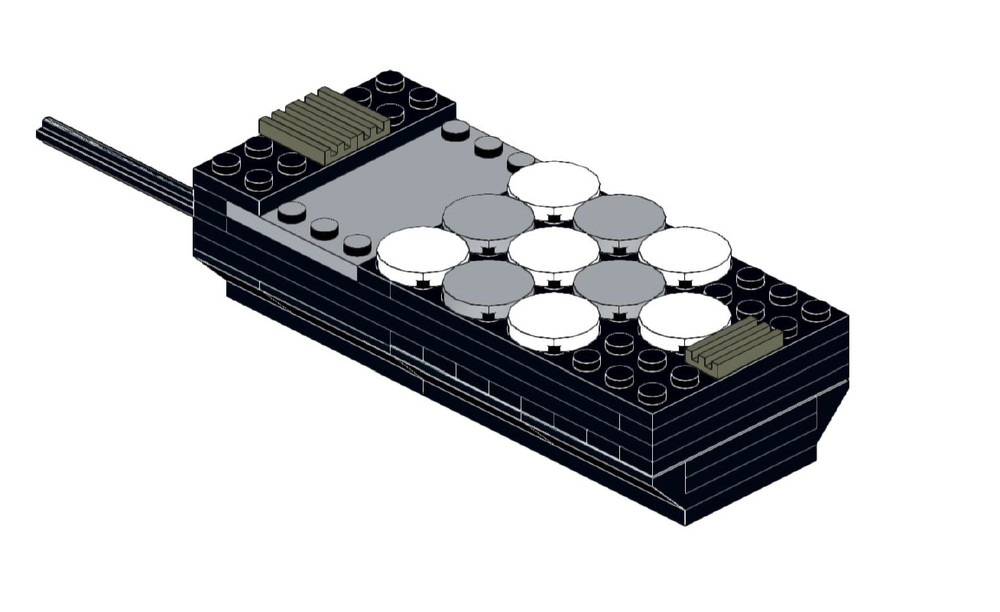 LEGO MOC MOC Retro Cell Phone by CapitaineIC | Rebrickable - Build with ...