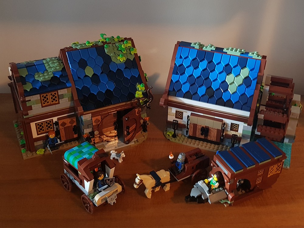 LEGO MOC Medieval Stables by DrMattBricks | Rebrickable - Build with LEGO