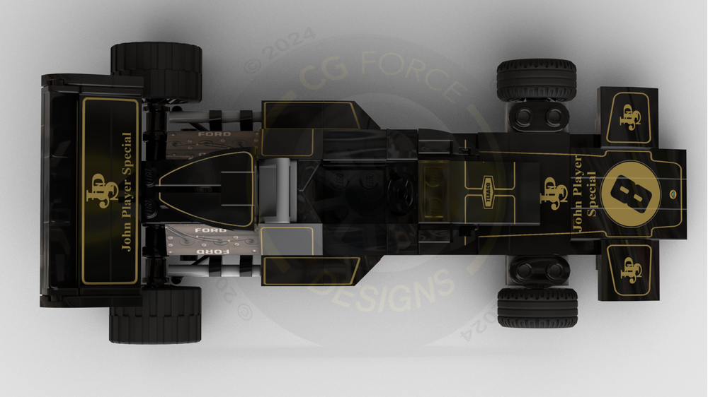 LEGO MOC F1 Lotus 72 by CGForceDesigns | Rebrickable - Build with LEGO