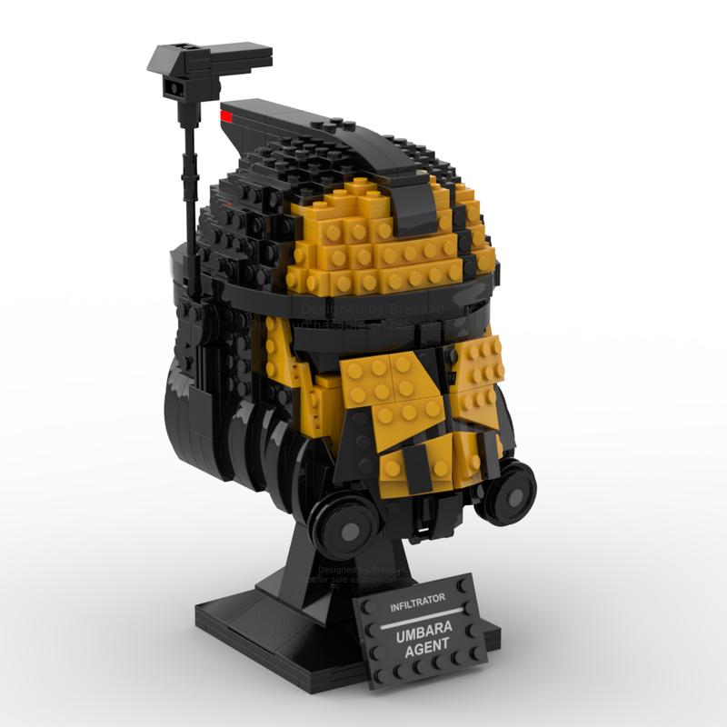 LEGO MOC Umbra Operative (Helmet Collection) by Breaaad | Rebrickable ...