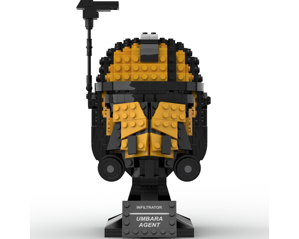 LEGO MOC Umbra Operative (Helmet Collection) by Breaaad | Rebrickable ...