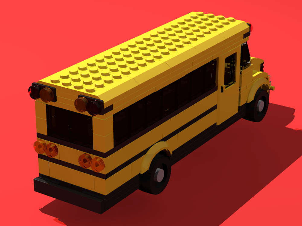 LEGO MOC School Bus by The Lego Master | Rebrickable - Build with LEGO